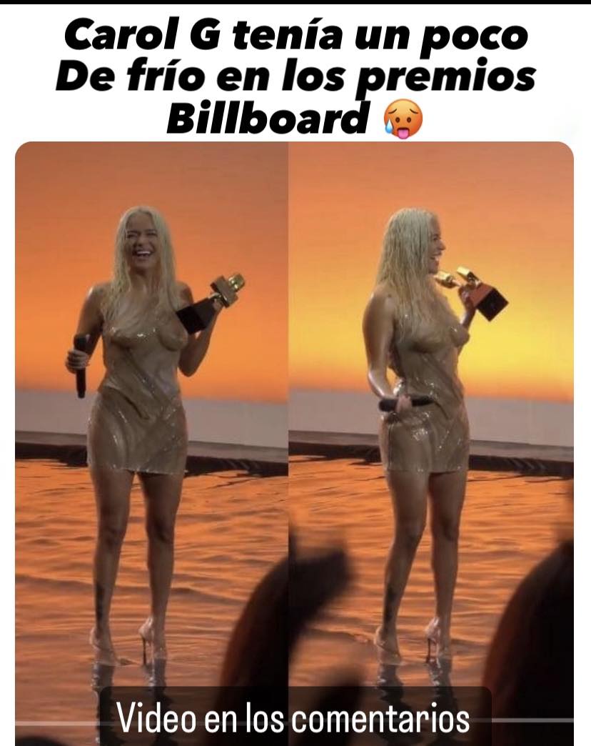 KAROL G LA ROMPE EN LOS PREMIOS BILLBOARD