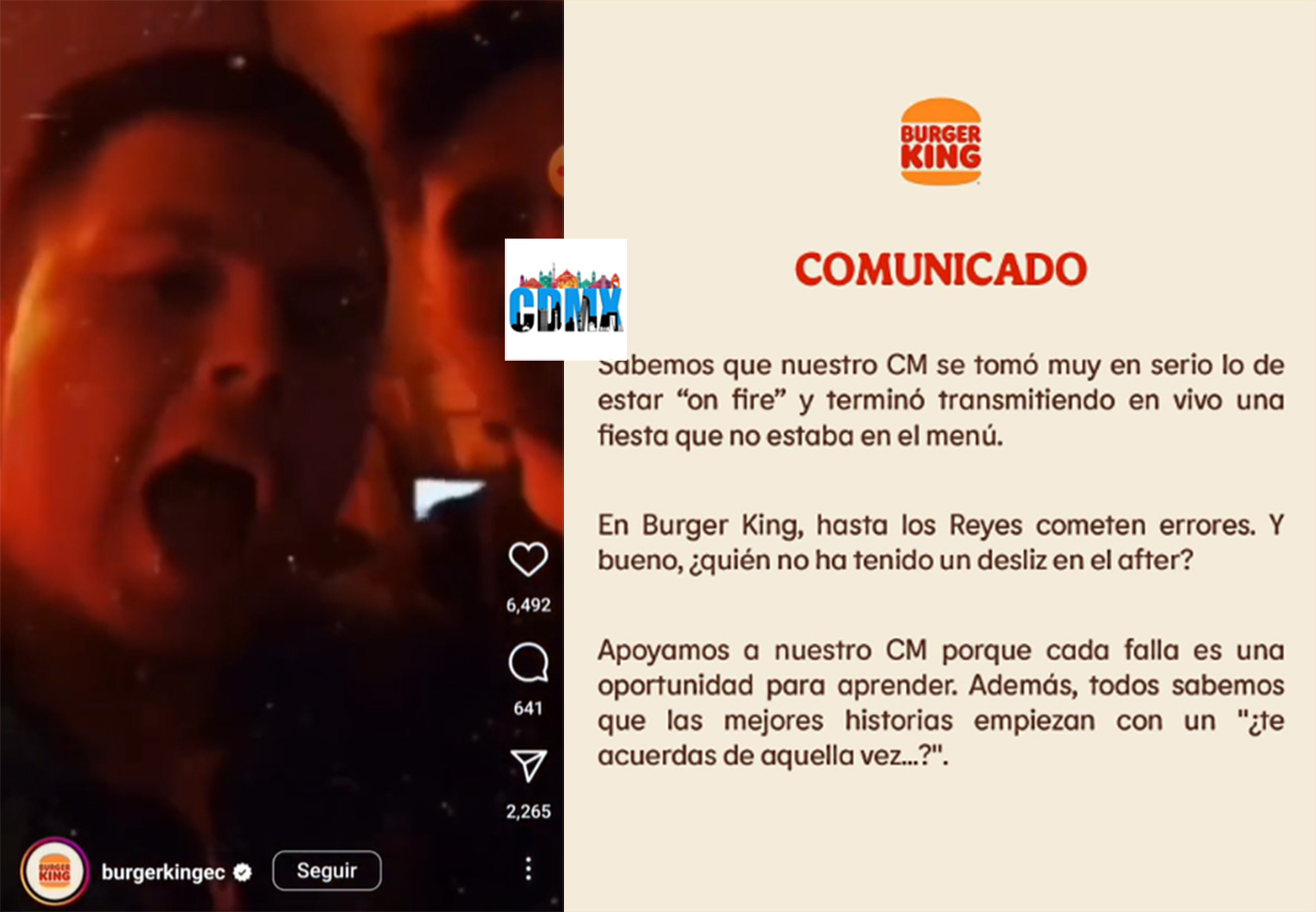 El error más viral de Burger King: su ‘community manager’ filtra un ...